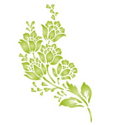 sjablonen van Bloemen en Bladeren