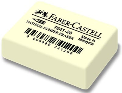 FC-184120 Faber Castell gum Eraser Latex-Free 7041-20