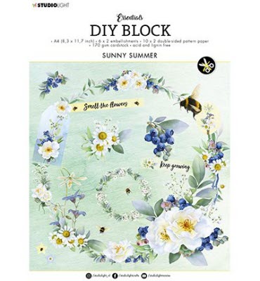 SL-ES-DCB43 StudioLight DIY block Sunny summer Essentials