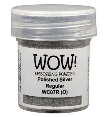 WOW! Embossing Poeder Polished Silver | WC07R(o) | 5056333104149