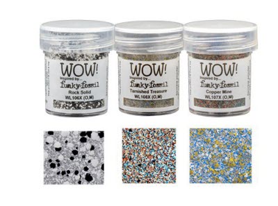 WOW! Embossing poeder Trio Timeless - Funky Fossil | WOWKT084 ...