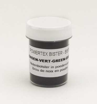 powertex Bister powder 40ml / 30g Green 0282 | k1996997 | 5425009962824