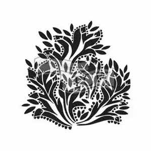 TCW736s The Crafter's Workshop stencil Dramatic Floral 15x15cm ...