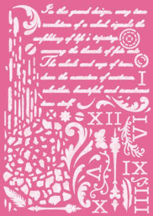 Stencils Script / Writing