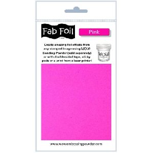 WOW Fabulous Foil Pink Pack 1mtr x 10.1cm | W216-PK52 | 5060210523770